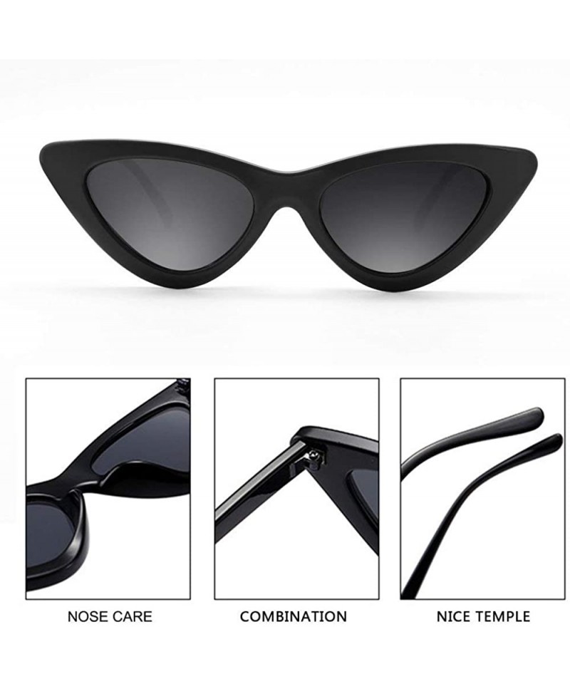 Cat Eye Sunglasses For Women Vintageretro Style Plastic Frame Uv 400